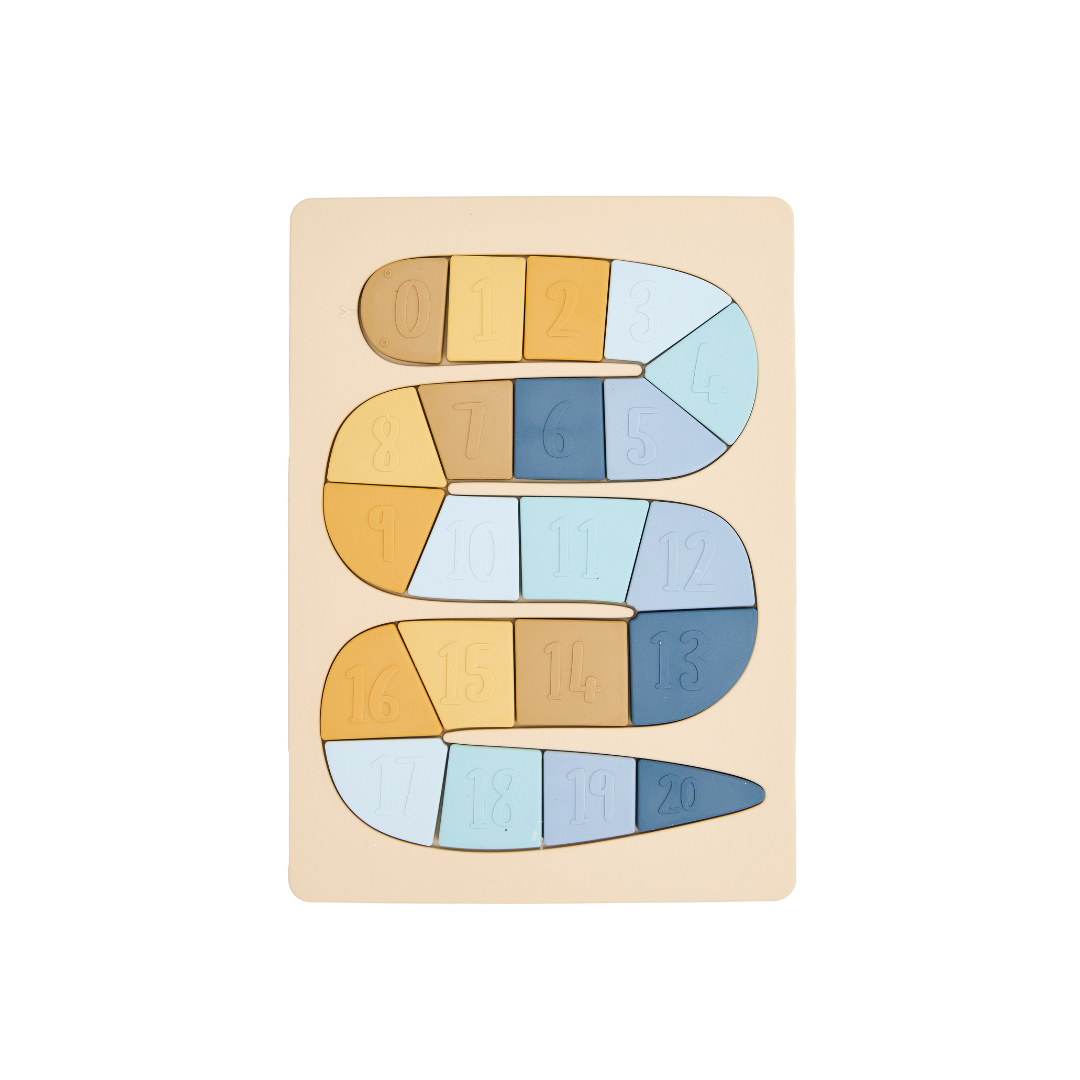 Silicone Snakes number Puzzle – LM Bambini