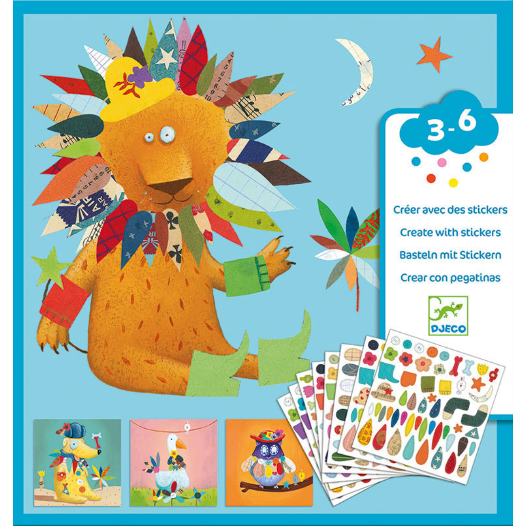 Create Animal Stickers – LM Bambini