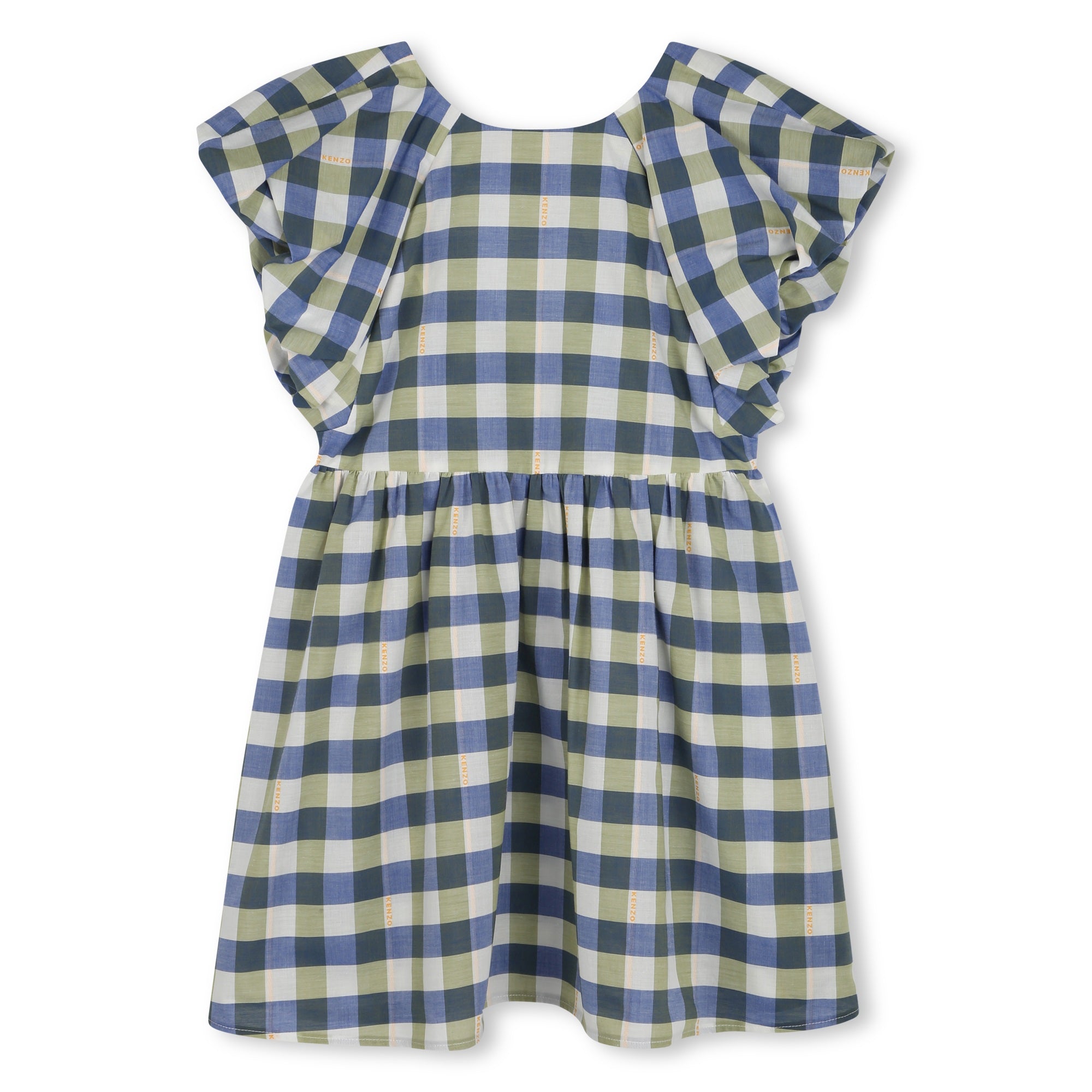 Blue Check Dress – LM Bambini