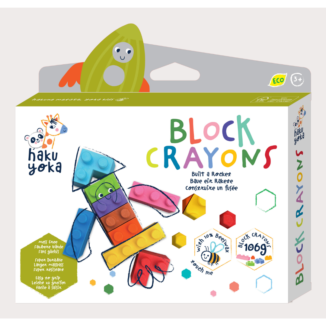 Block Crayons - Rocket – LM Bambini