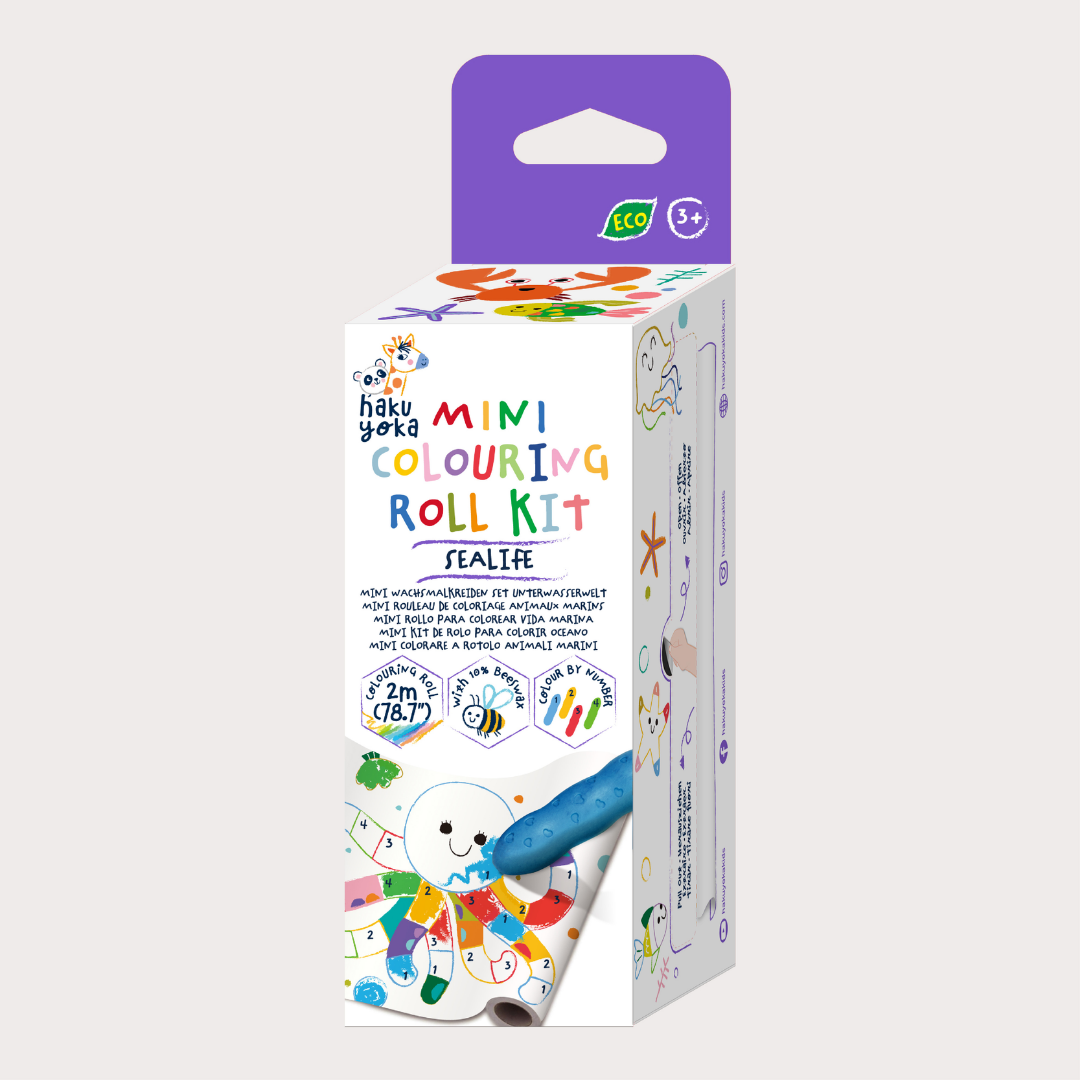 Mini Colouring Roll Kit Sealife – LM Bambini